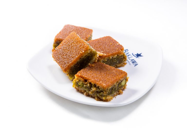 Basma w/ Pistachios - Baklawa King - Finest Middle Eastern Pastries