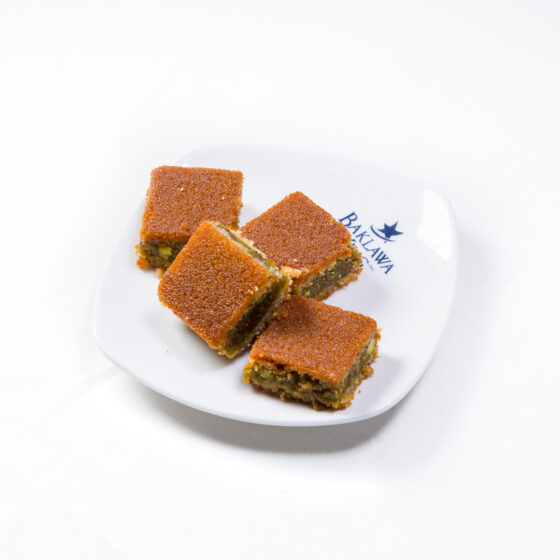 Basma w/ Pistachios - Baklawa King - Finest Middle Eastern Pastries